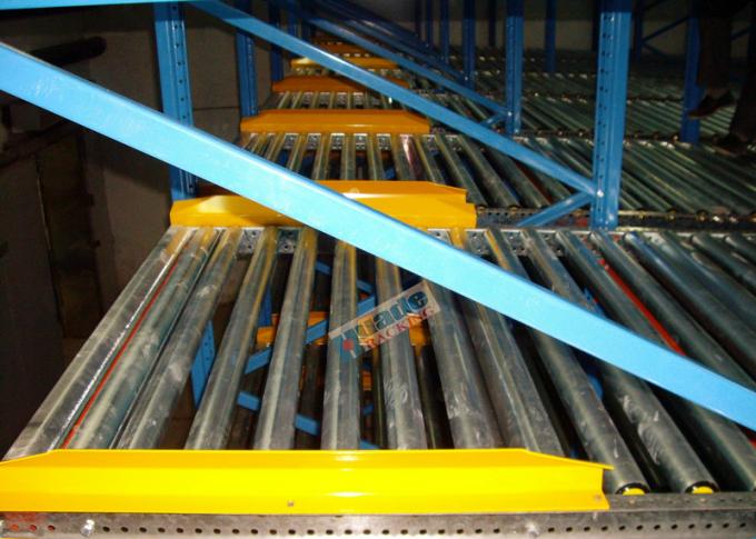 Custom Flow Through Pallet Racking Logistics Distribution Centers ...